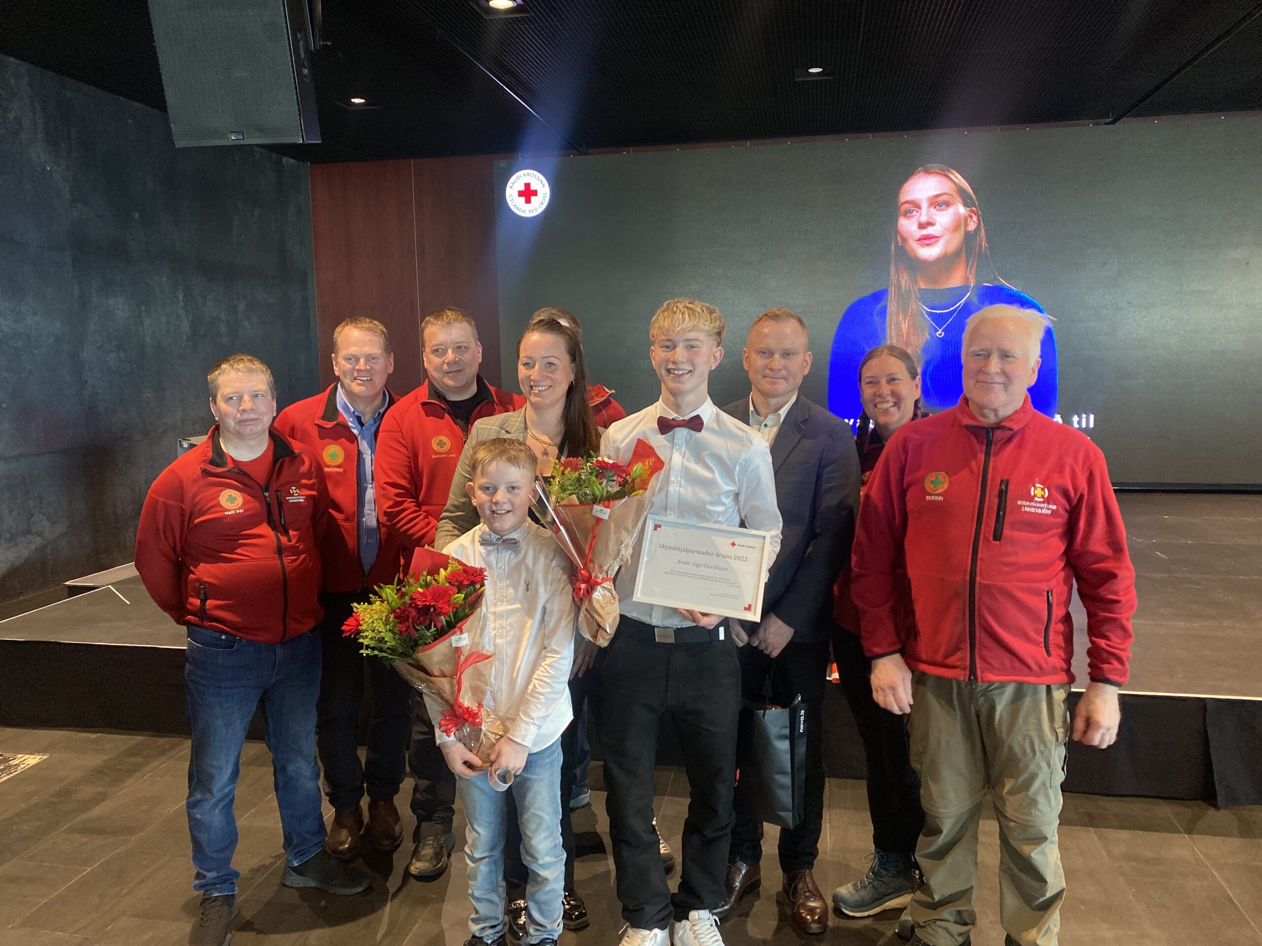 Arnór Ingi er skyndihjálparmanneskja ársins 2022 - DFS.is