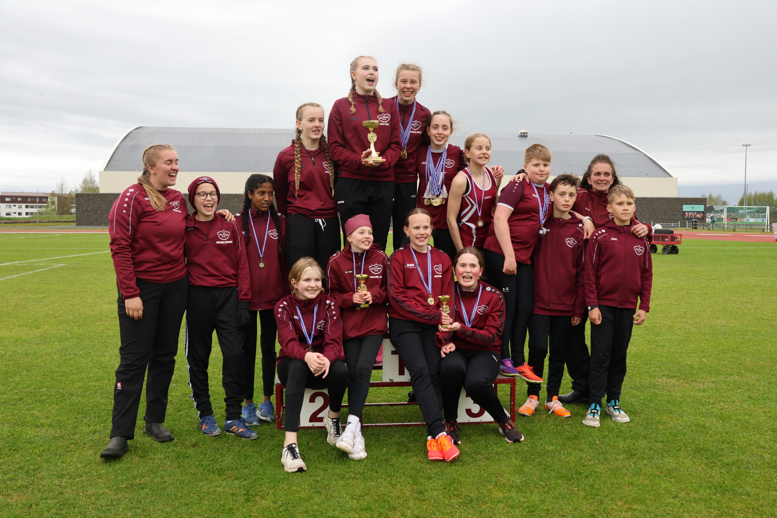 Fjör á Héraðsleikum og Aldursflokkamóti HSK - DFS.is