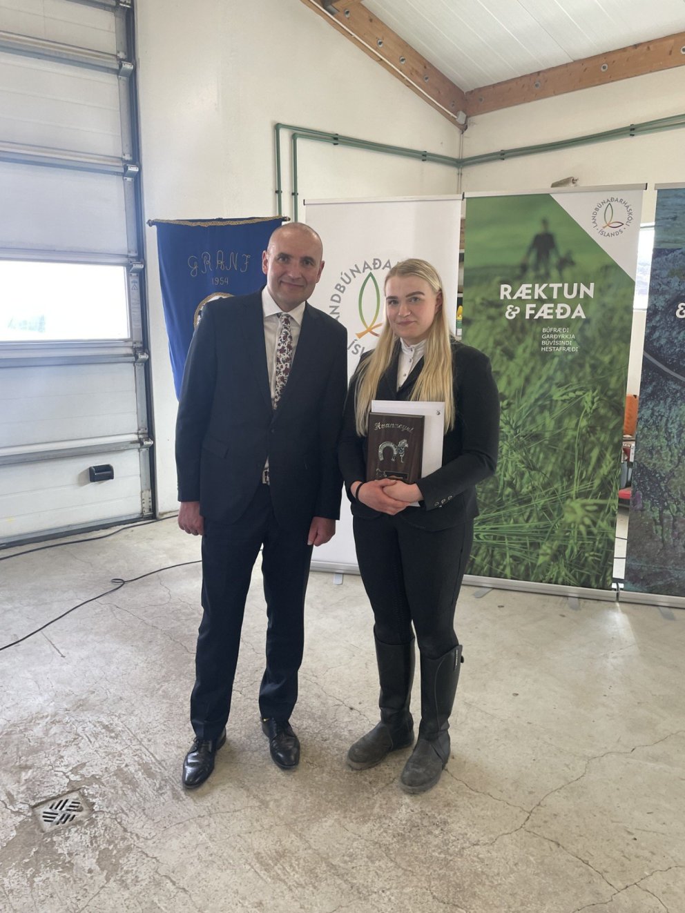 Sunna Lind hlaut Morgunblaðsskeifuna - DFS.is