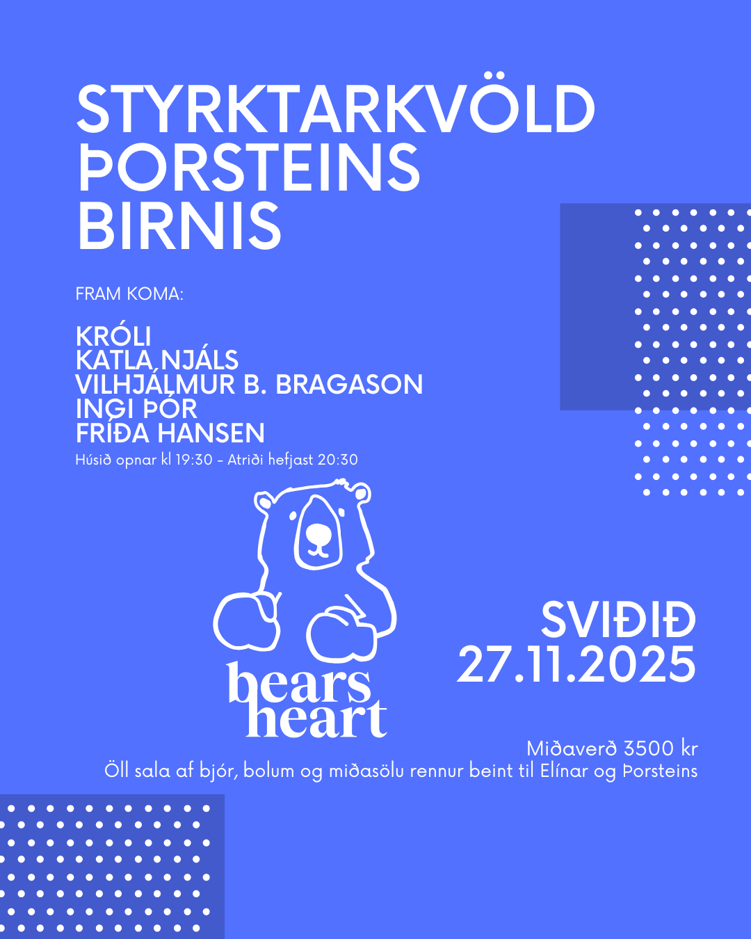 Styrktartónleikar fyrir Þorstein Birni - DFS.is